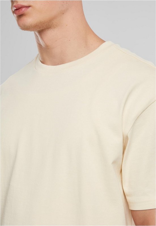 Urban Classics - Heavy Basic Loose Heren T-shirt - S - Creme | bol