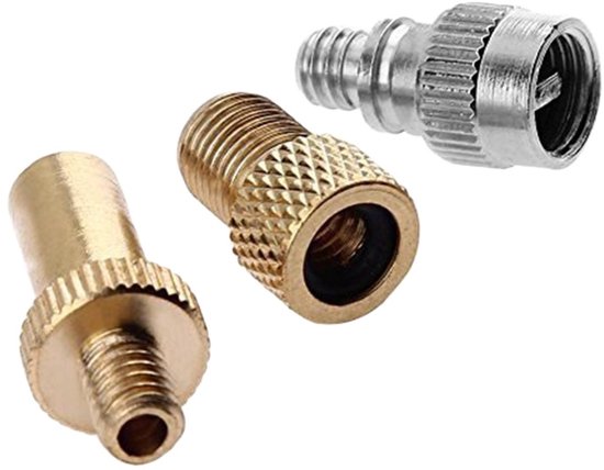 Jonyx - Fietsventielen set - 3 stuks - Verloopnippels - Ventieladapters ...