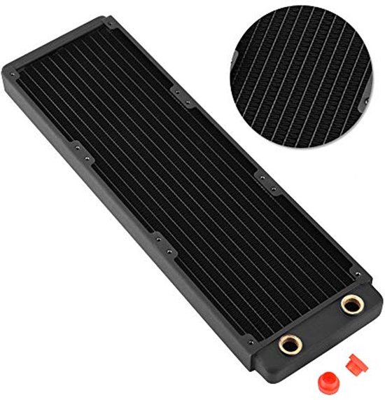 120mm/240mm/360mm/480mm Radiator, G1/4-Wire Copper Radiator PC Water ...