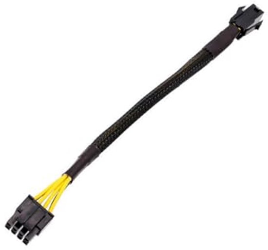 20cm 4-pin to 8-pin PSU-ATX adapter cable, ATX motherboard power ...