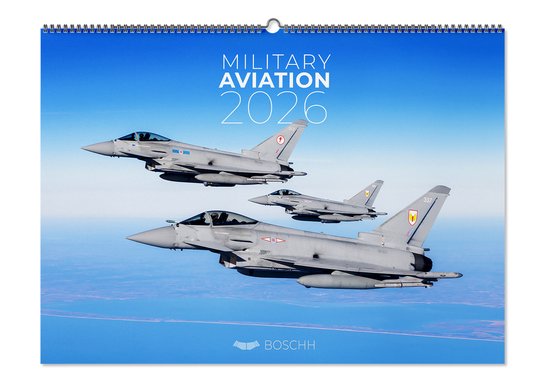 BOSCHH Military Aviation Calendar 2026 | Militaire Vliegtuig Kalender ...