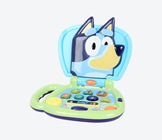 Bluey Mijn Eerste Laptop – Baby Speelcomputer met Licht & Geluid (vanaf ...