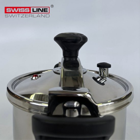Swiss Line Switzerland - Snelkookpan - Pressure cooker - INOX - 4L | bol