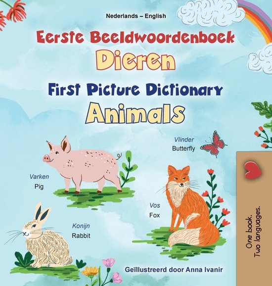 Dutch English Bilingual Collection- First Picture Dictionary - Animals ...