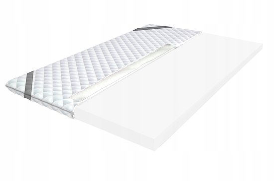 Topper Matras 120x200 cm - PUR Schuim, H3, Antiallergisch | bol