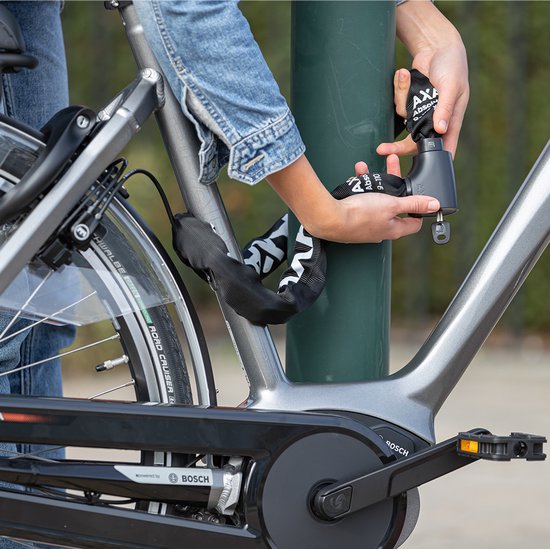 AXA Absolute 9-110 ART 2 Kettingslot – Fietsslot met Keurmerk – Sterk ...