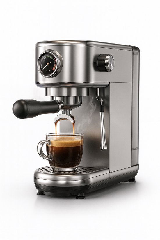 Semi-Automatische Espressomachine – 20 Bar Druk – Temperatuur ...