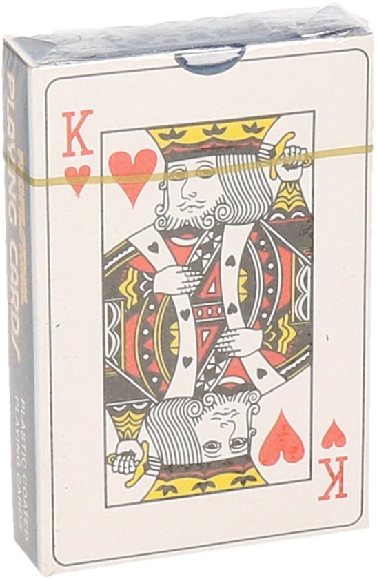 Cartes à jouer Henbrandt - 2x - plastifiées - bleues - jeux de cartes ...