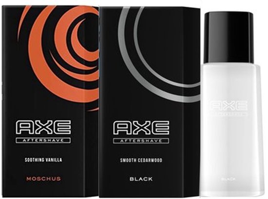 AXE After Shave - MIX - Musk & Black - 2 x 100 ml | bol