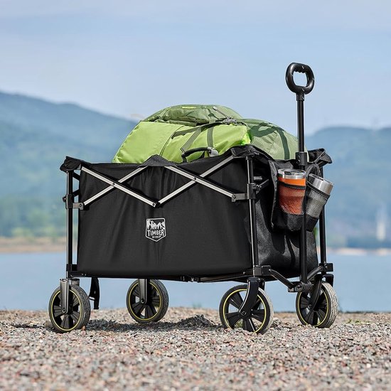 Opvouwbare bolderkar - 200 liter opbergruimte - veelzijdig en compact | bol