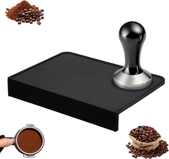 Tamping Mat - Silicone Tamper Mat - 20.5 x 15 cm - Barista Mat voor ...