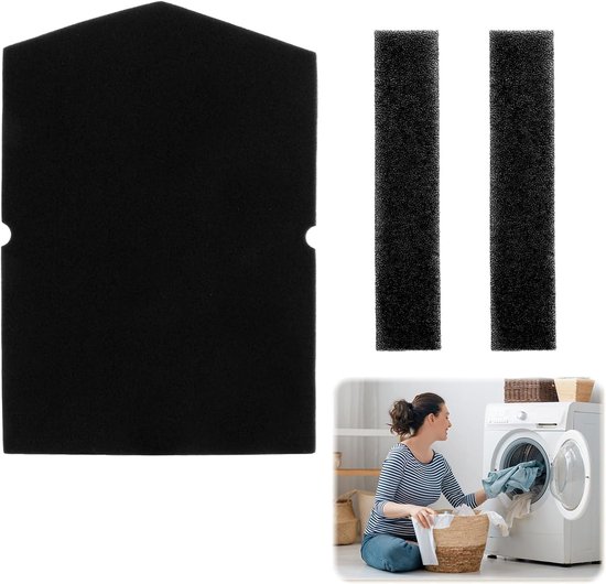 Droogfilterset gescht voor Miele wasdroger, vervanging voor ...