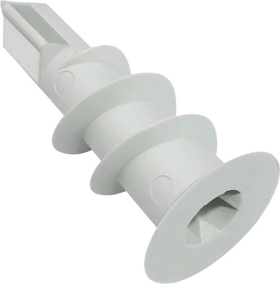 Allecto plus - Set van 50 zelfborende pluggen 8 x 34 mm voor gipsplaten ...