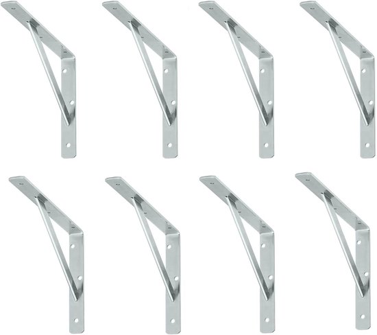 siwitec plankdrager 300 x 200 x 30 mm, verzinkt, set van 8 ...