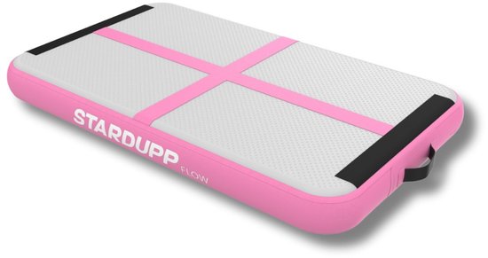 Stardupp Flow AirBlock Pink - 100 x 60 x 10 cm - AirTrack Opblaasbare ...