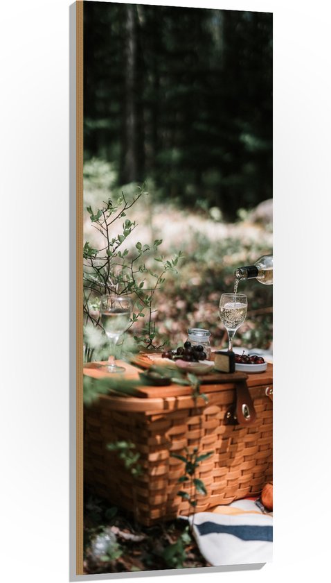 Hout - Bomen - Bossen - Planten - Mandje - Kleed - Eten - Drinken ...