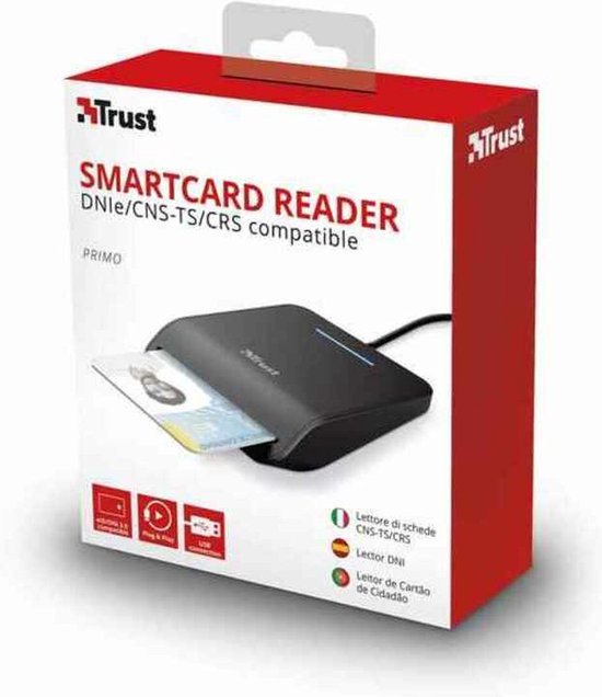 DNI/SIP Card Reader Trust Primo Plug & Play | bol