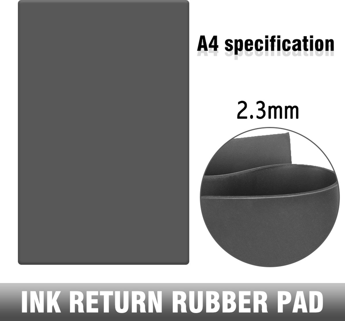 GiftCraft Stempel Laser rubber - voor maken van stempels met ...