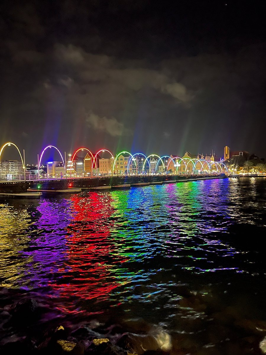 WALL ART - SCHILDERIJ : CURACAO BY NIGHT -- MODERN DESIGN - JAMES ...