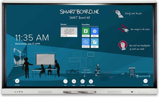 Smart MX265-V3 Interactief Whiteboard - 65 inch | bol