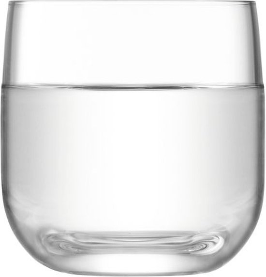 L.S.A. - Borough Shotglas 75 ml Set van 4 Stuks - Transparant | bol
