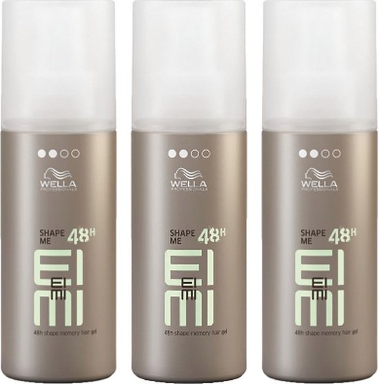 Wella Professionals - EIMI - Texture Shape Me - Stylinggel - 3 x 150ml | bol