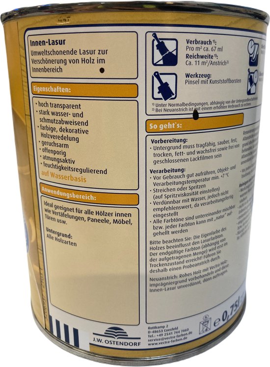 Hout beits - Palisander - Voor binnen - 750 mL | bol.com