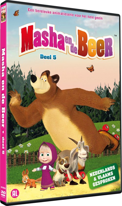 Masha en de Beer 5; Nederands en Vlaams Gesproken! (Dvd) | Dvd's | bol.com