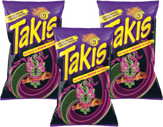 Takis Dragon Limited Edition 3-pack (3x90g) | bol