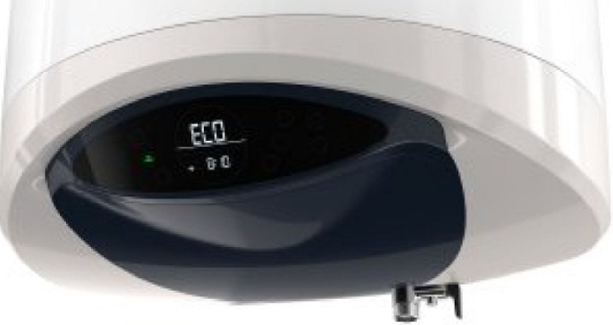 Energiezuinige slimme boiler 80 L met antikalk systeem en meegeleverde ...