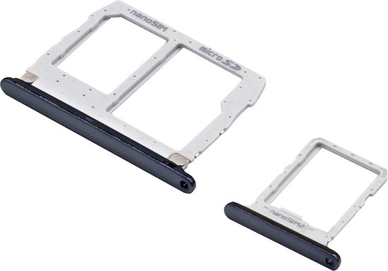 LG K40 Sim- en SD Kaarthouder Zwart | bol.com