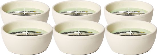 SPAAS Kaarsen - Buitenkaars Citronella Mini Terracotta Schaal - Asian ...
