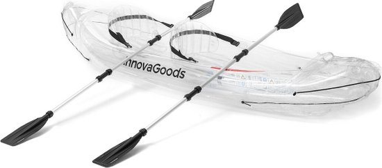 Inflatable Transparent Kayak with Accessories Paros InnovaGoods 312 cm ...