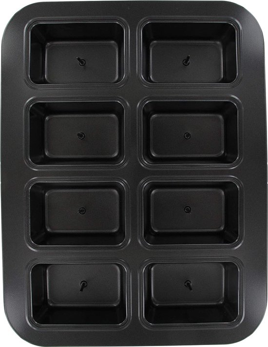 Bakblik rechthoekig 8 Mini Cakes met Pen | bol.com