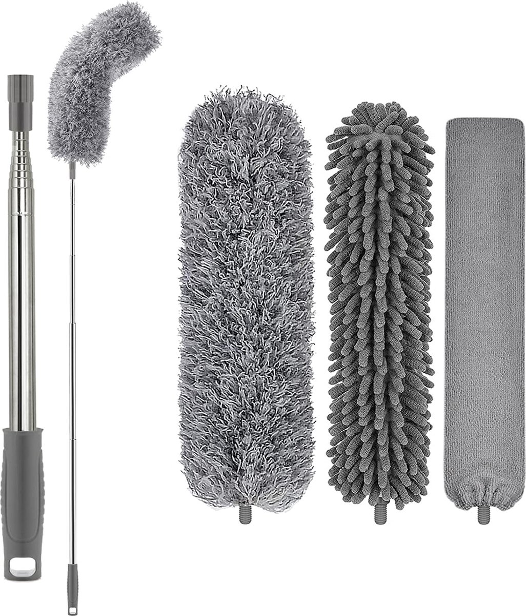 My Green Deal-Plumeau Uitschuifbaar-Ragebol-met Telescoopsteel-Plumeau ...