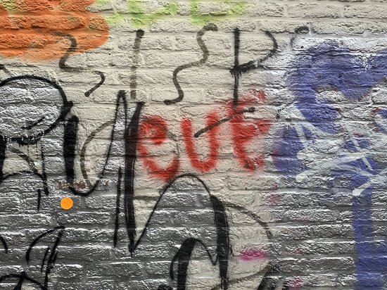 WALL ART - SCHILDERIJ GRAFFITI - MODERN DESIGN - JAMES BRANDO | bol.com