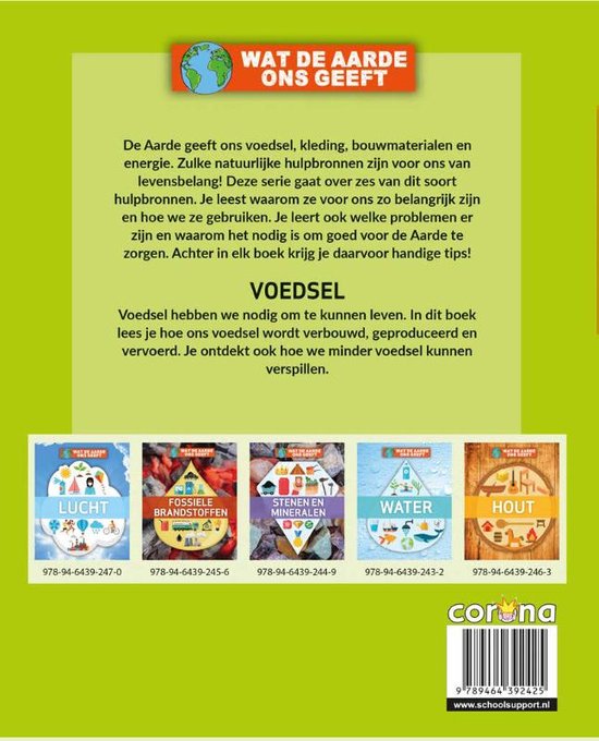 Wat de Aarde ons geeft - Voedsel | 9789464392425 | Nancy Dickmann ...