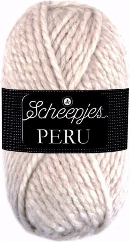 Scheepjes Peru 100g - 110 Beige | bol