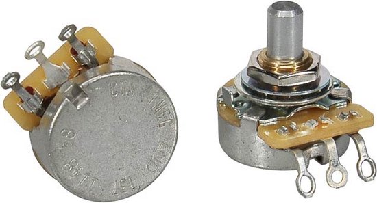 potentiometer 20 pcs bulk pack, 1000K short audio potentiometers solid ...