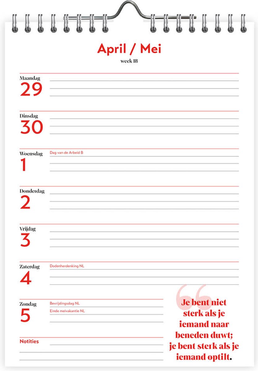 365 Dagen Succesvol Weekkalender 2024 | bol