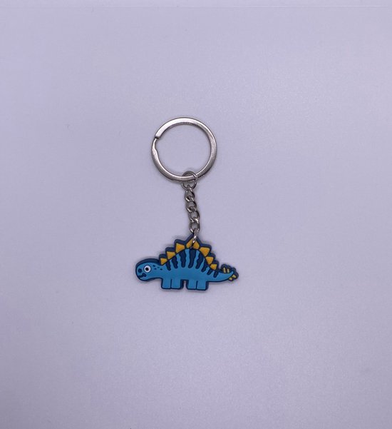 Dino - Blauw - Sleutelhanger | bol.com