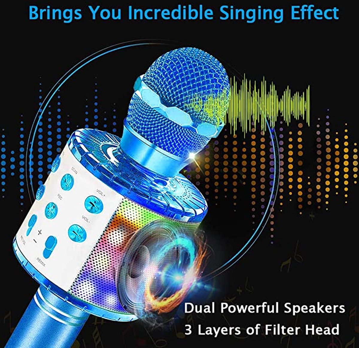 kinder microfoon / microfoon voor kinderen, speelgoed voor jongens en ...