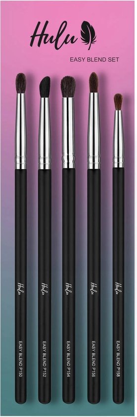 Easy Blend set van 5 kwasten voor het perfect mengen van schaduw | bol