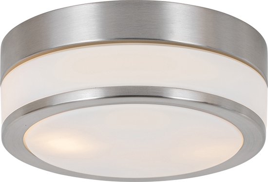 QAZQA flavi - Moderne Plafondlamp voor buiten - 2 lichts - Ø 23 cm ...