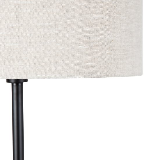 QAZQA simplo stof - Moderne Vloerlamp | Staande Lamp met kap - 1 lichts ...