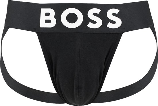 Hugo Boss boss jockstrap logo zwart - S | bol.com