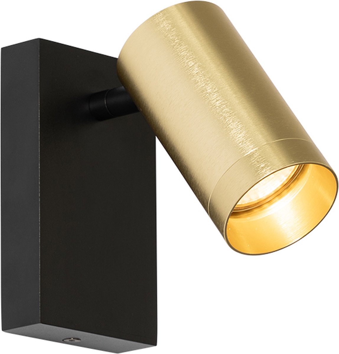 QAZQA jeana luxe - Moderne Wandlamp met schakelaar voor binnen - 1 ...