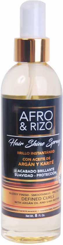 Afro & Rizo Brillo en spray 8oz (Hair shine spray) | bol.com
