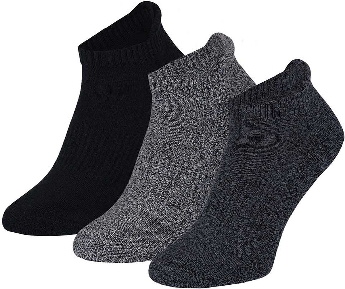 Apollo - Sneaker sportsokken - Multi blauw - Maat 42/47 - Sportsokken ...