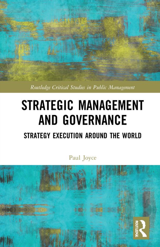 Routledge Critical Studies in Public Management- Strategic Management ...